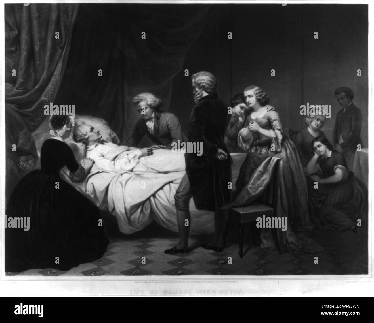 Life of George Washington Stock Photo - Alamy