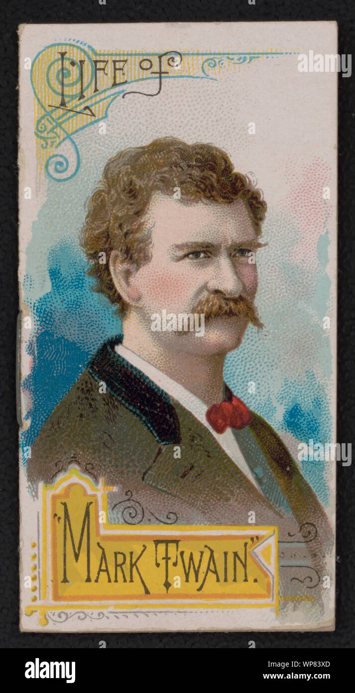 Life of Mark Twain Stock Photo - Alamy