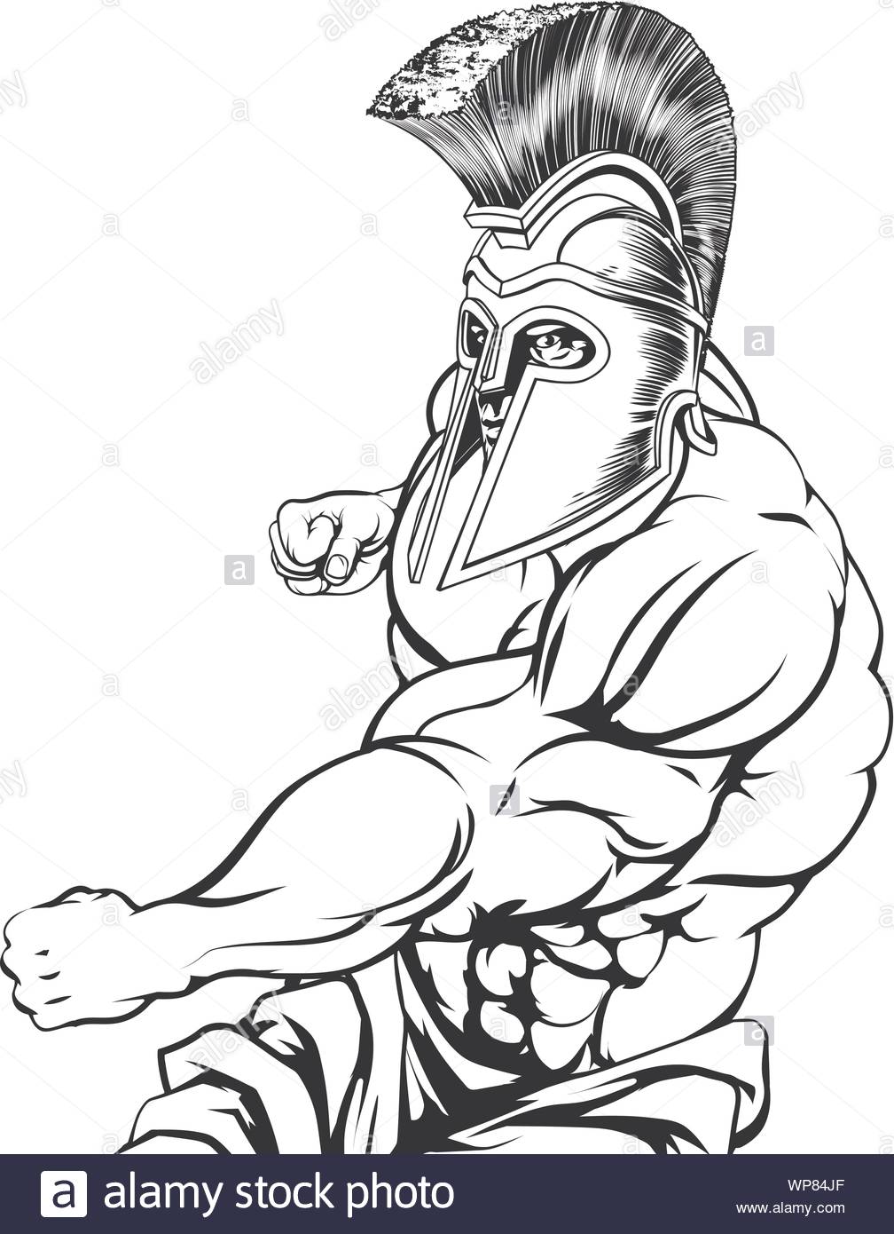 Roman Gladiator Drawing High Resolution Stock Photography and Images ...