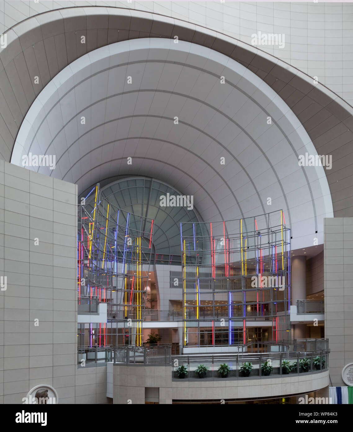Light sculpture Route Zenith, by Keith Sonnier at the Environmental ...