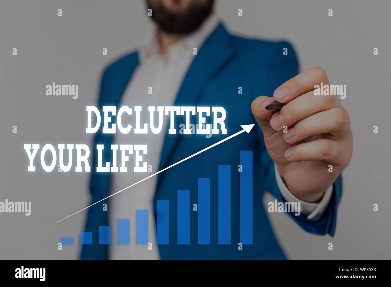 Text sign showing Declutter Your Life. Business photo showcasing To ...