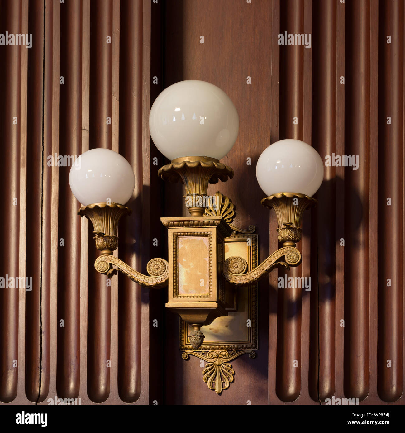 Lighting fixture at the J. Herbert W. Small Federal Building and U.S ...