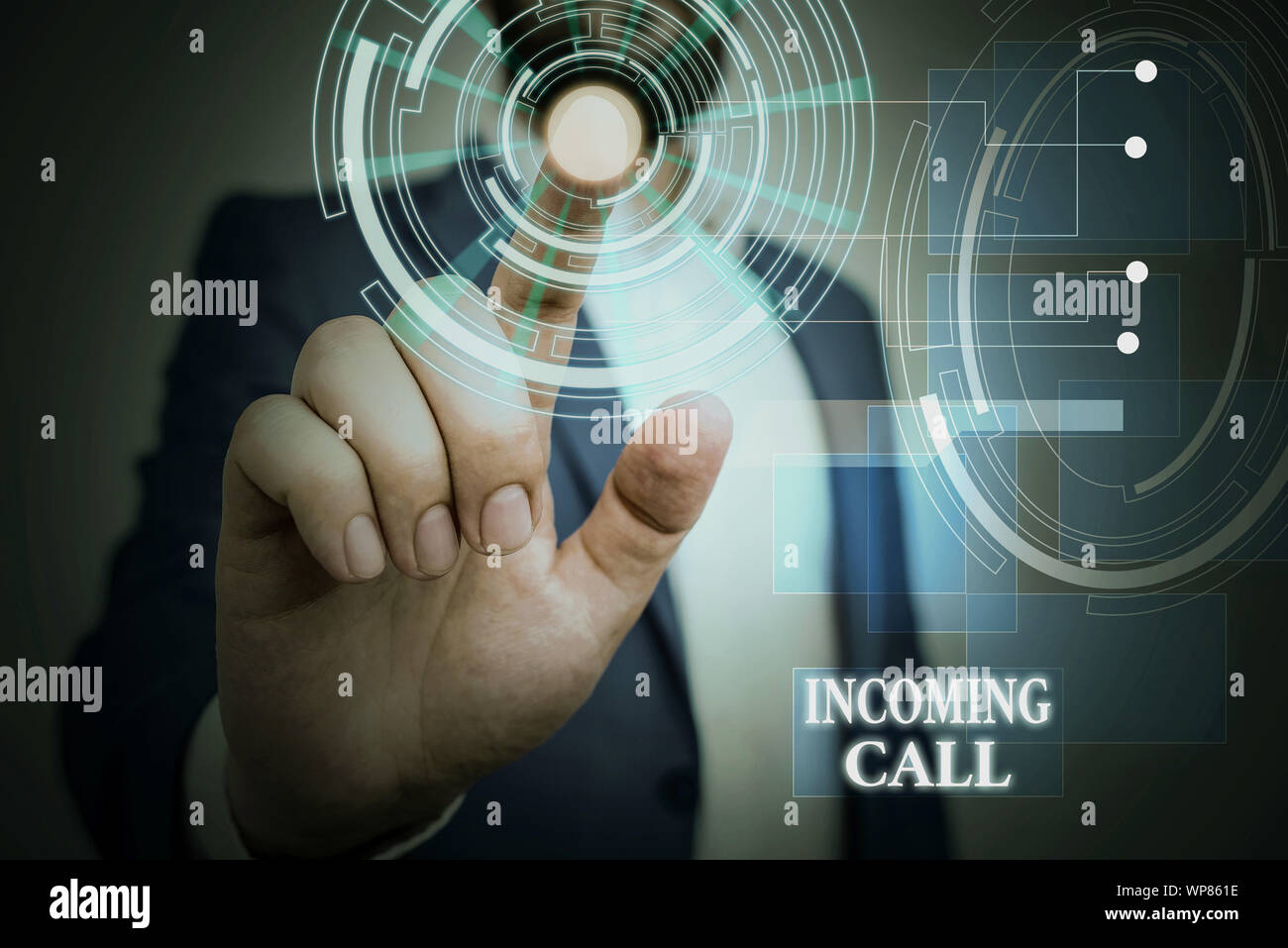 Handwriting text Incoming Call. Conceptual photo Inbound Received ...