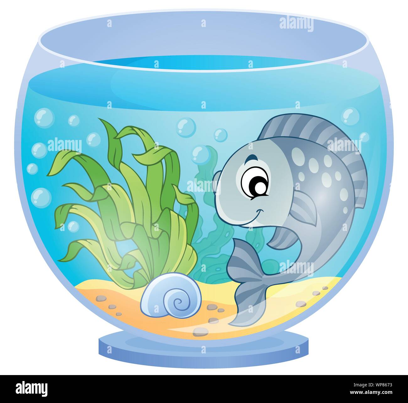 Aquarium theme image 5 Stock Vector Image & Art - Alamy