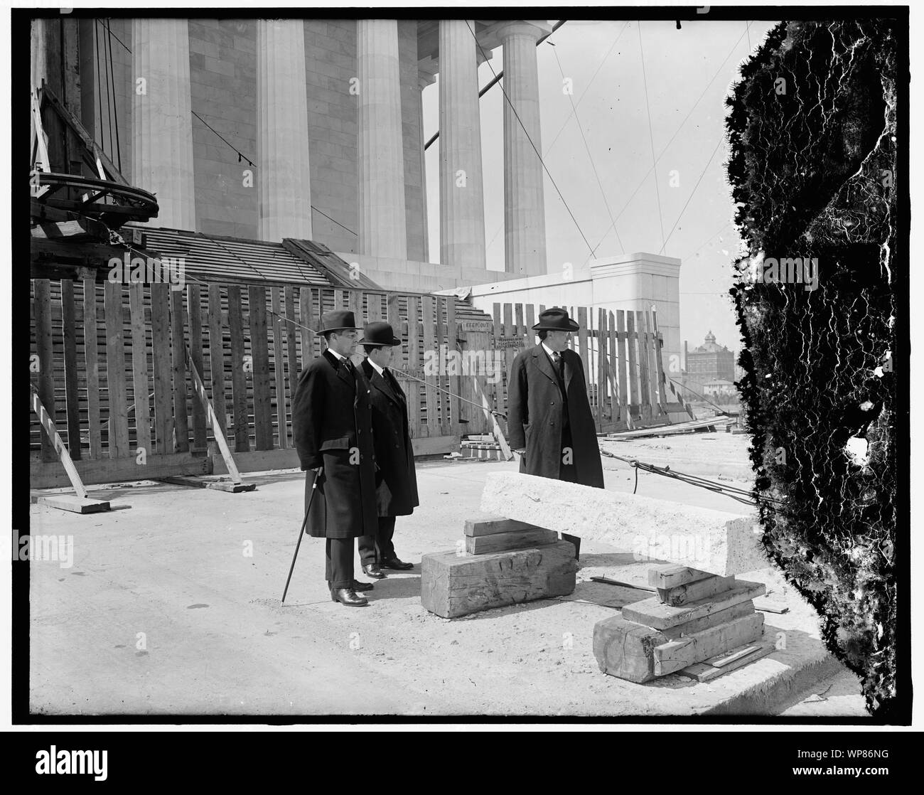 At the lincoln memorial Cut Out Stock Images & Pictures - Alamy