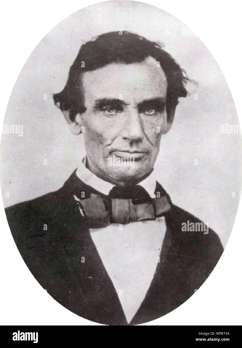 Lincoln O-10 by Calvin Jackson, 1858 Stock Photo - Alamy