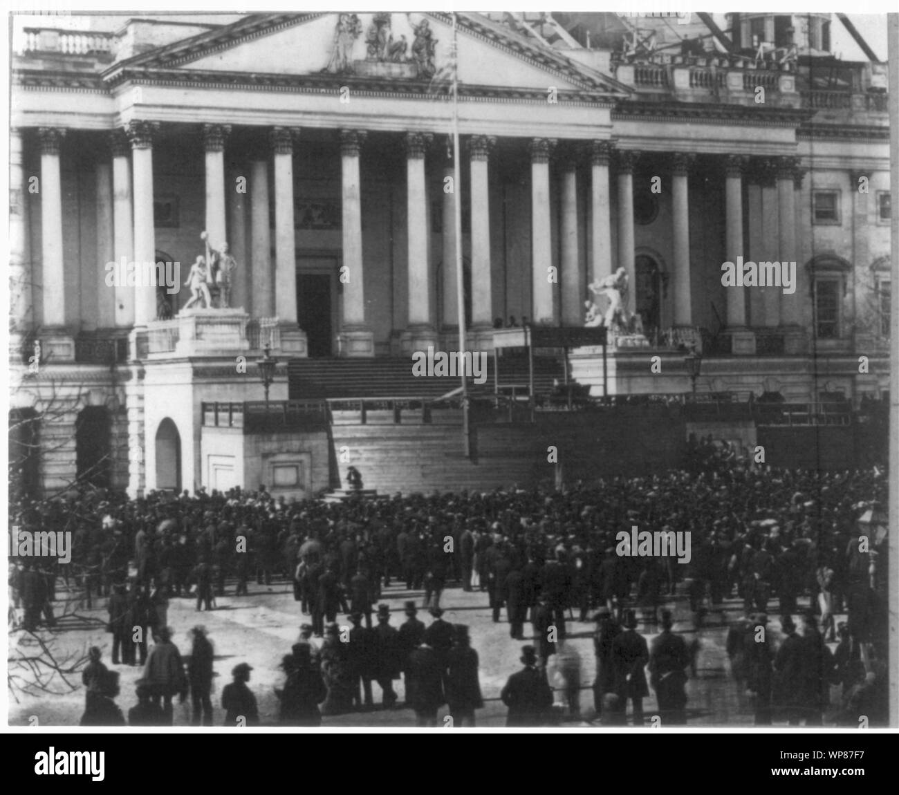 Abraham lincoln inauguration swearing hi-res stock photography and ...