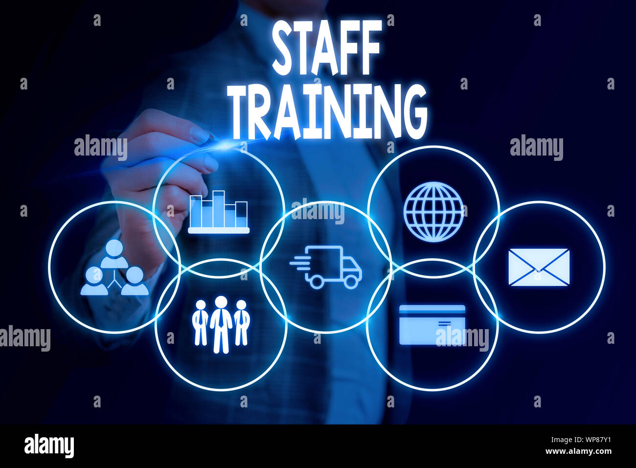 Word writing text Staff Training. Business photo showcasing program ...