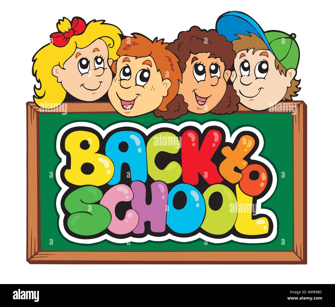 Back to school theme 5 Stock Vector Image & Art - Alamy