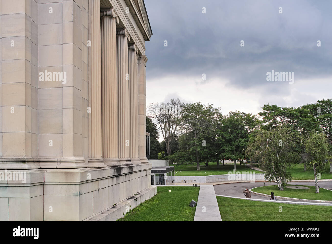Albright Knox art gallery in Buffalo New York Stock Photo - Alamy