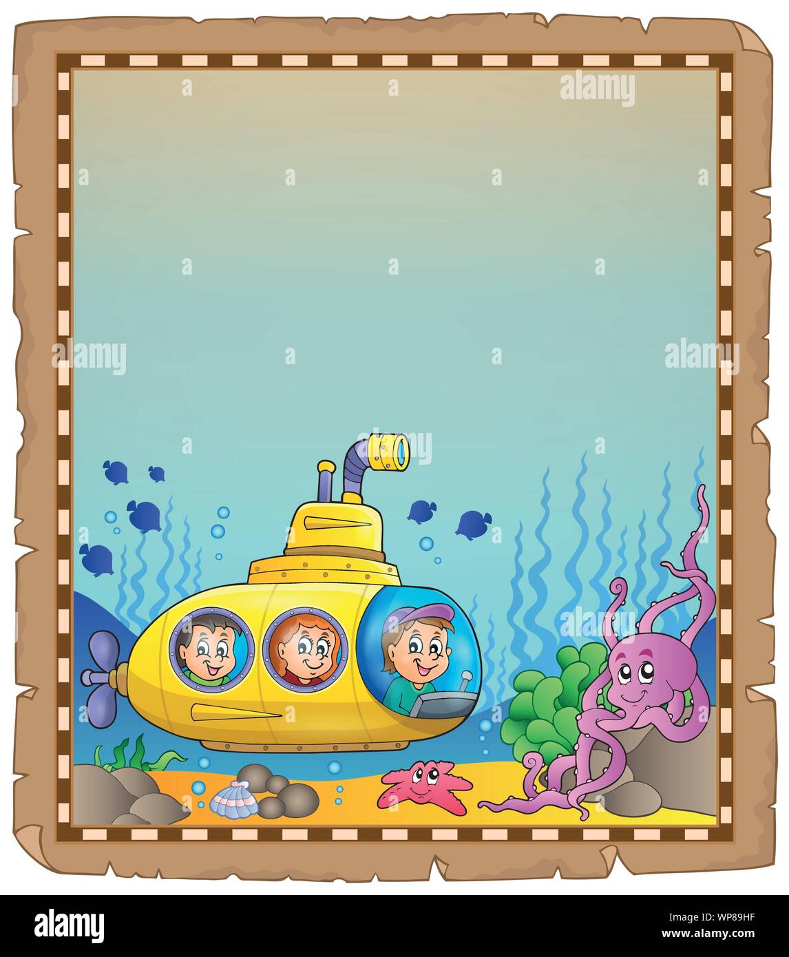 Underwater submersible Stock Vector Images - Alamy