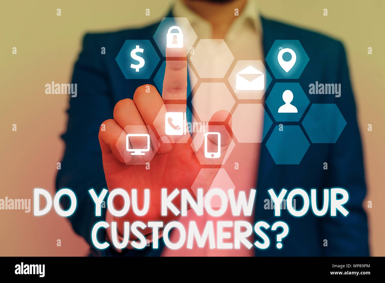 Word writing text Do You Know Your Customers question. Business photo ...