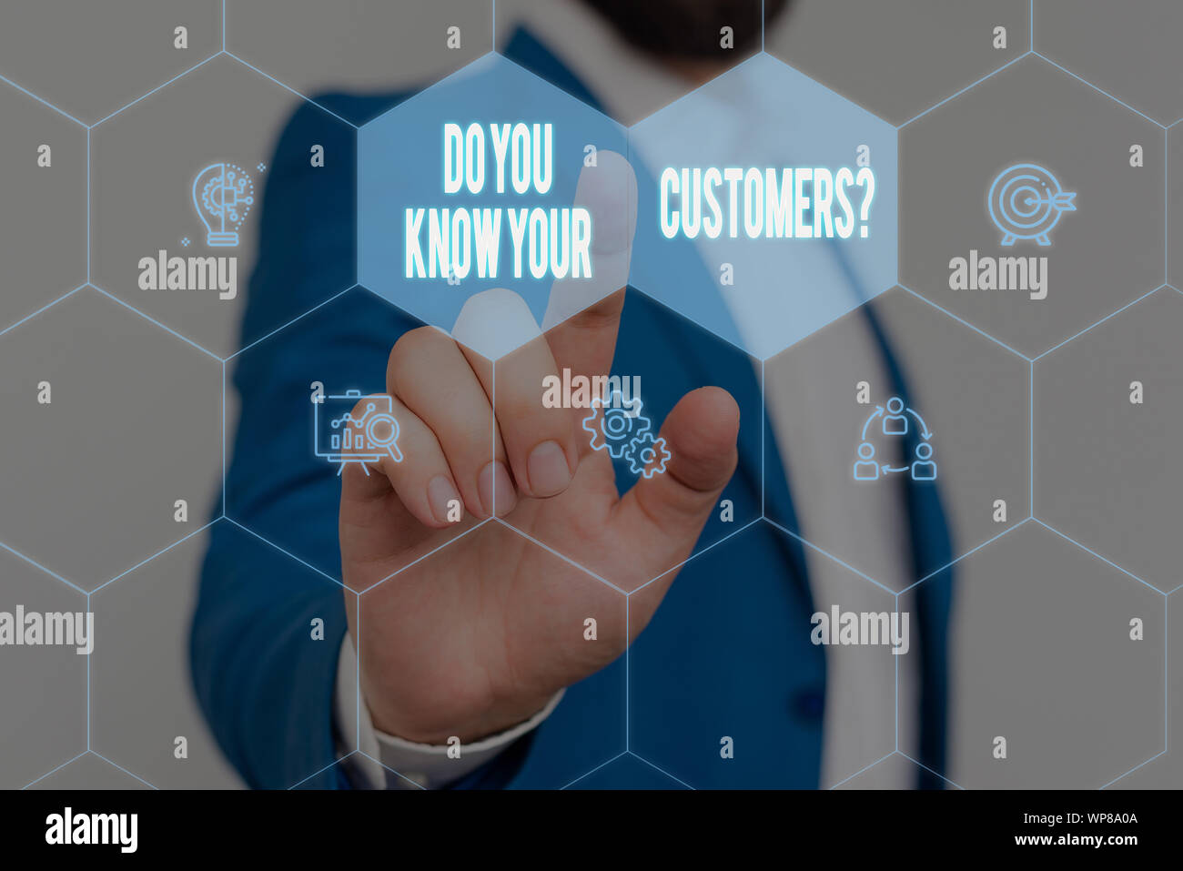 Text sign showing Do You Know Your Customers question. Business photo ...