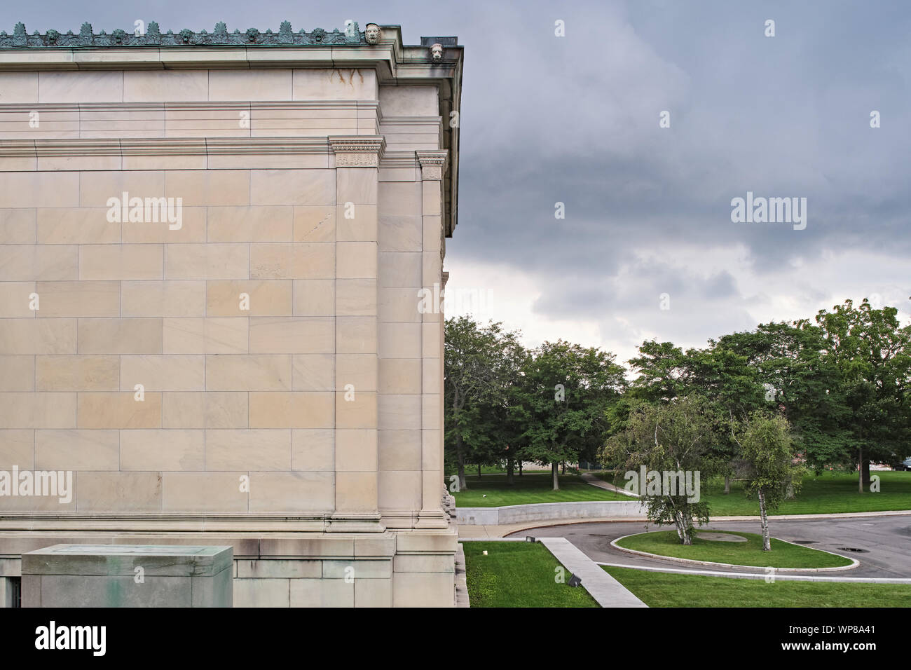 Albright Knox art gallery in Buffalo New York Stock Photo - Alamy