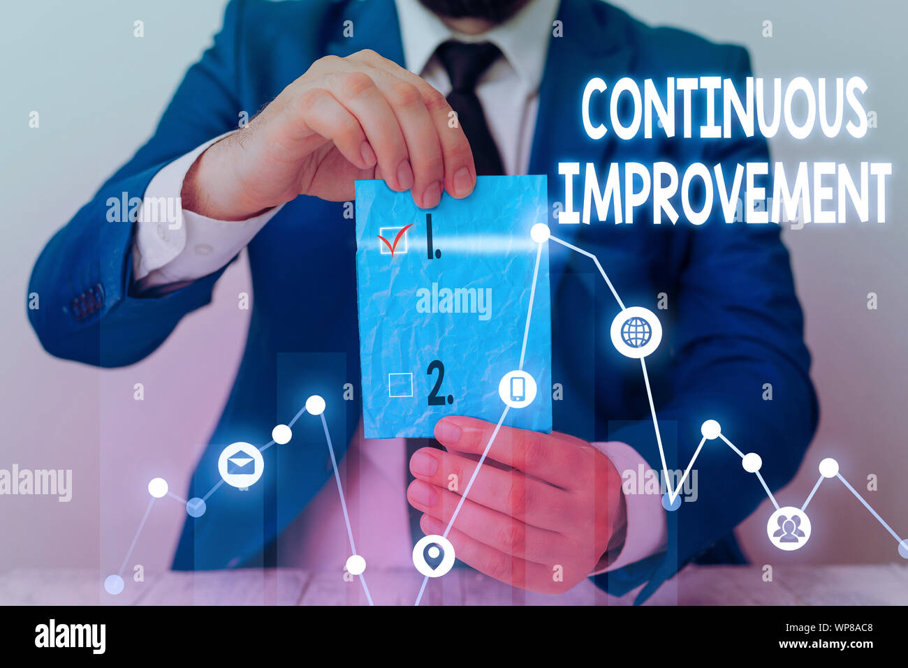 Continuous improvement abstract hi-res stock photography and images - Alamy