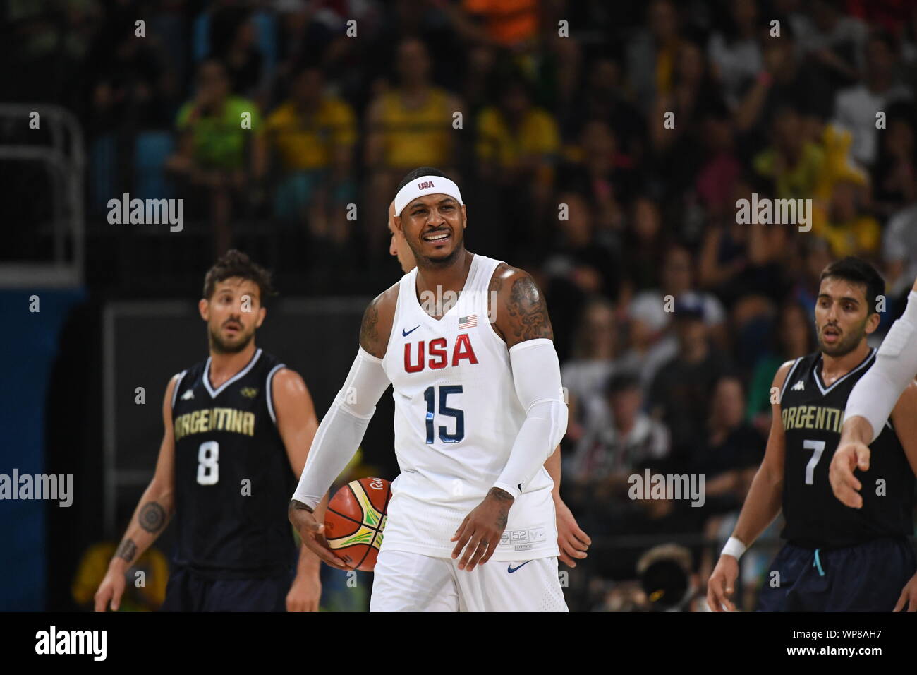 United States Basketball Selection at the 2016 Olympic Games Stock ...