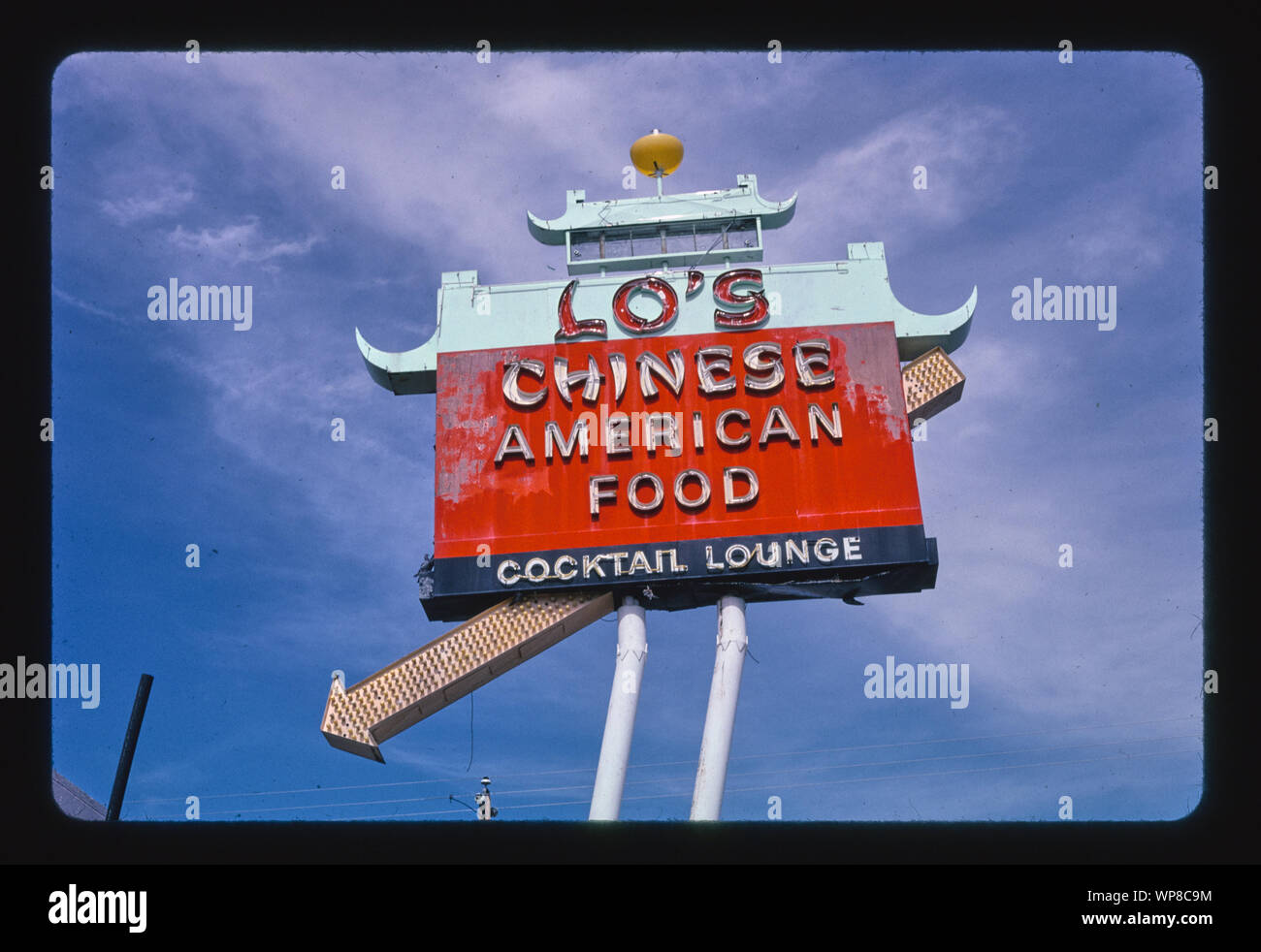 Lo's Chinese Food sign, Kingman, Arizona Stock Photo - Alamy