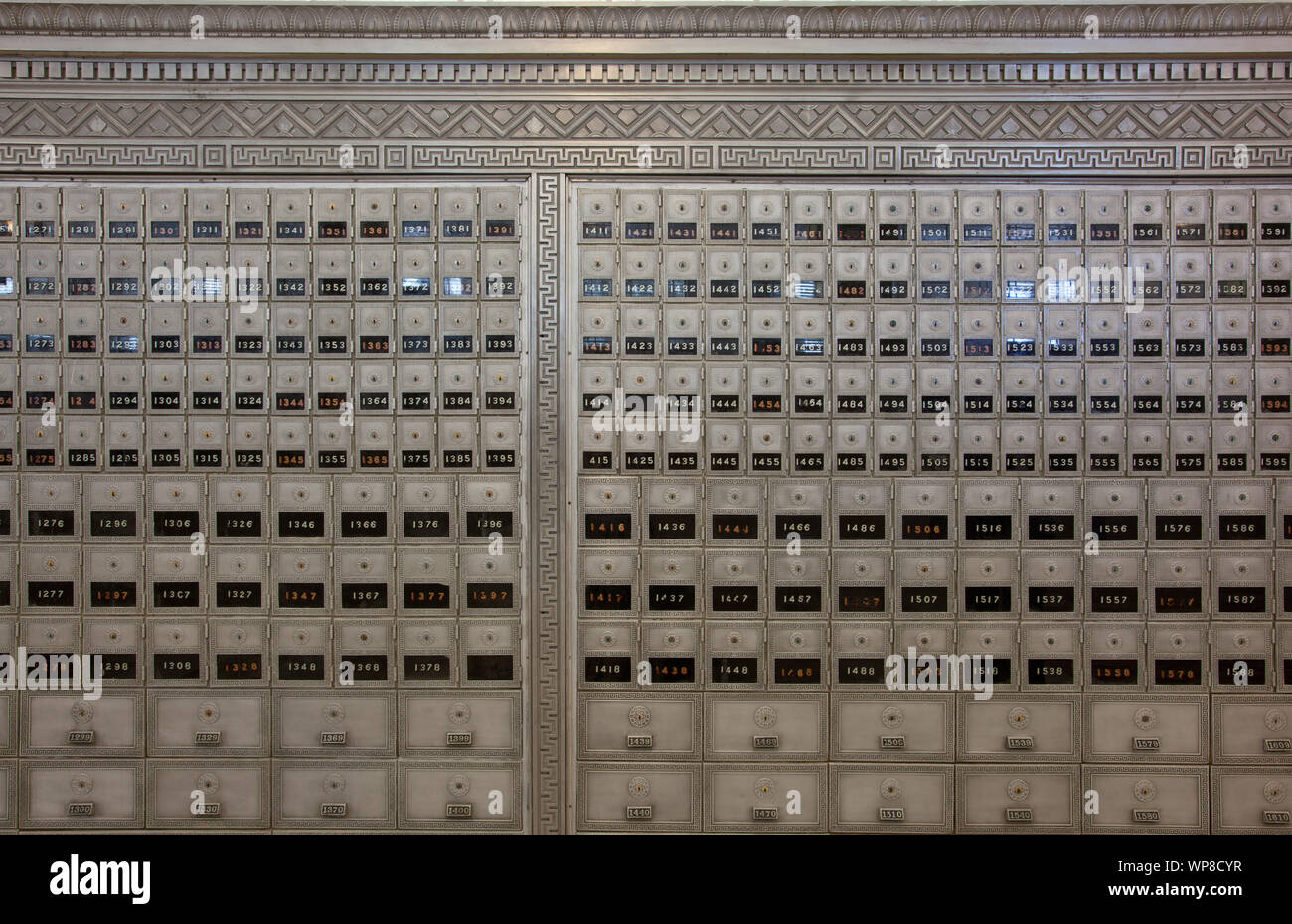 Lobby architectural details, Richard Sheppard Arnold U.S. Post Office ...