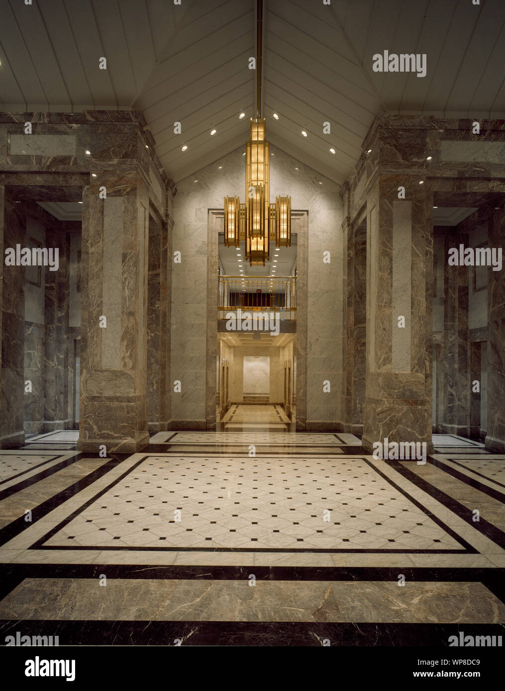 Lobby of an office building, Washington, D.C Stock Photo - Alamy