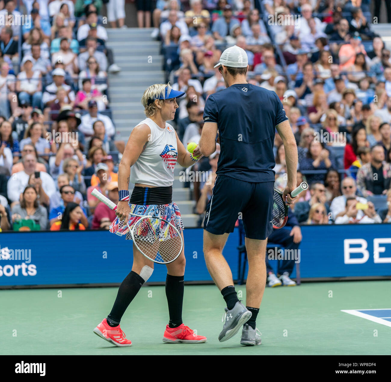 Bethanie mattek sands during us open hi-res stock photography and images - Alamy