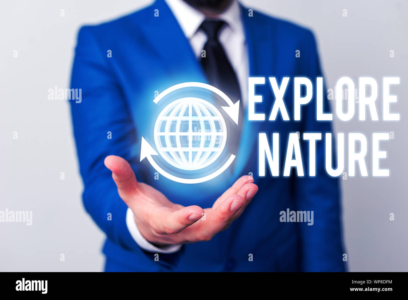 Word writing text Explore Nature. Business photo showcasing Reserve ...