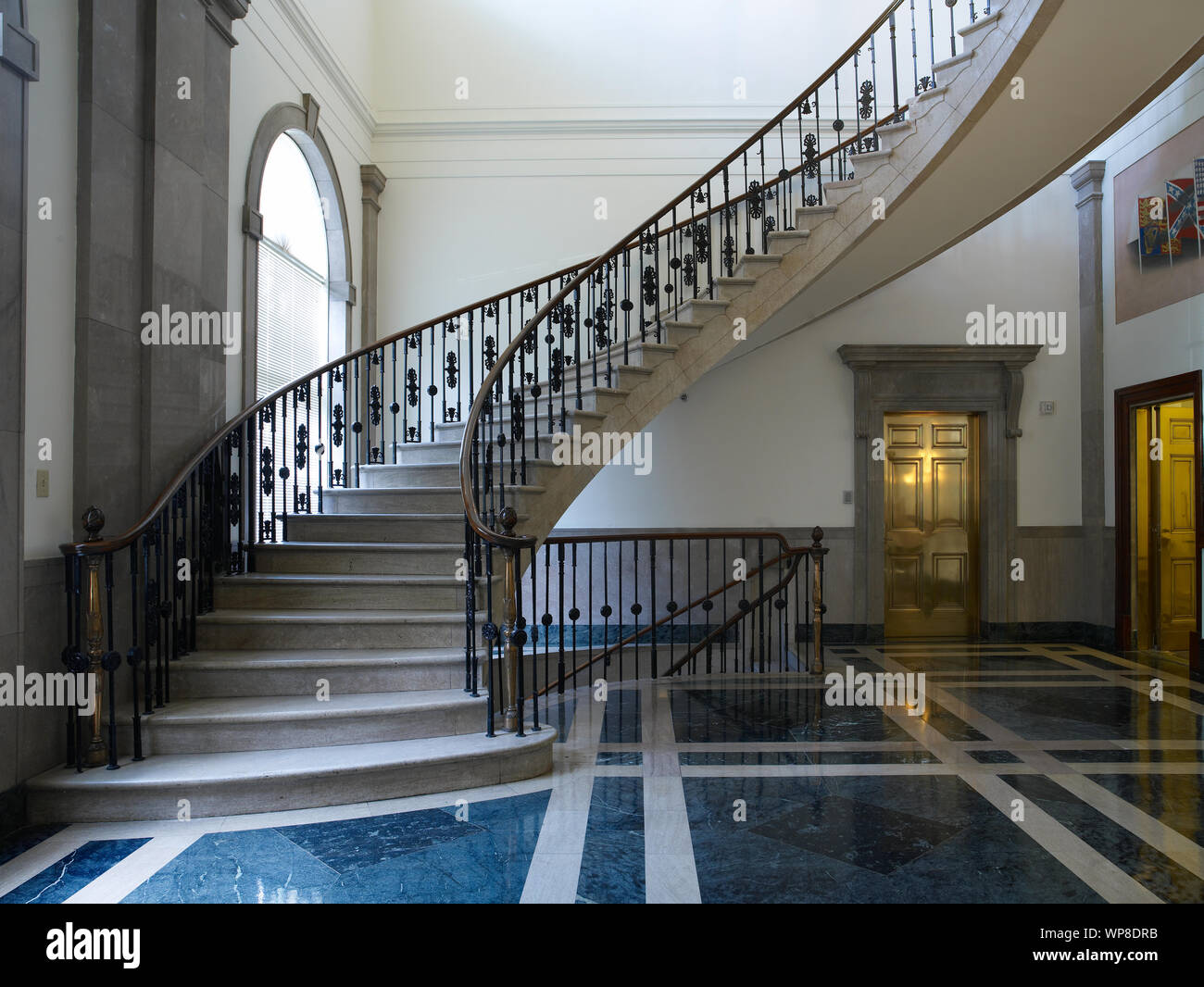 Lobby, U.S. Courthouse, Tallahassee, Florida Stock Photo - Alamy