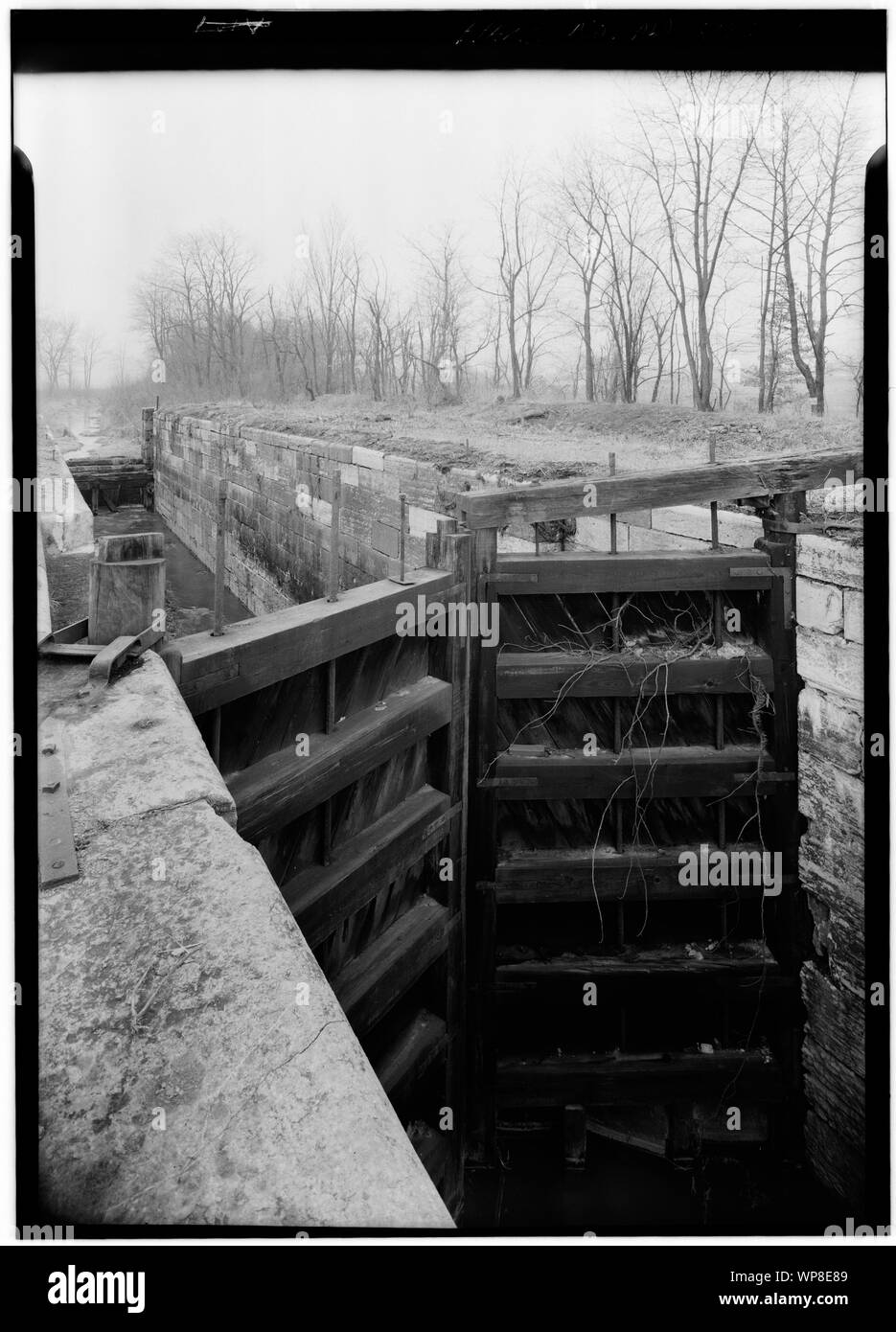 Lock 75 on Chesapeake and Ohio Canal from HABS Stock Photo - Alamy