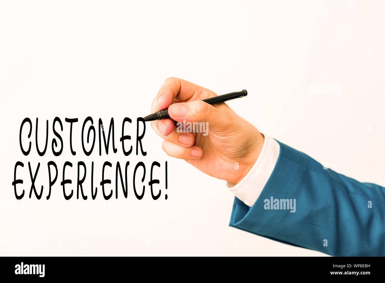 Text Sign Showing Customer Experience Business Photo Showcasing Product Of Interaction Between