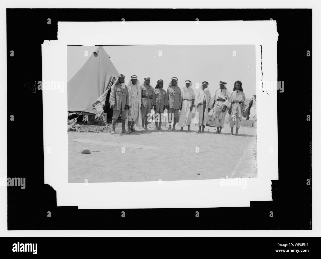 Locust killers at camp Stock Photo - Alamy