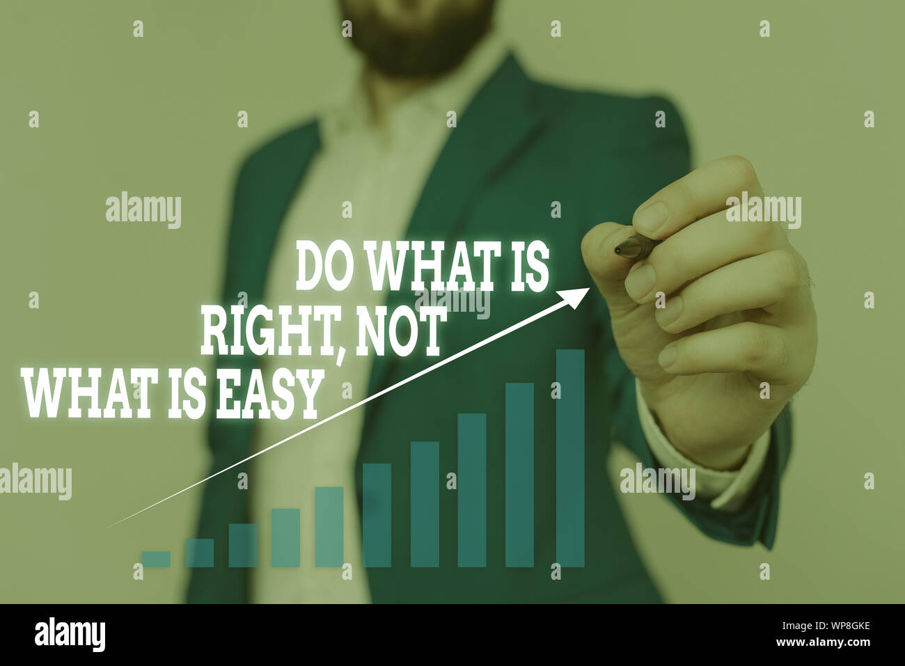 Text sign showing Do What Is Right Not What Is Easy. Business photo ...