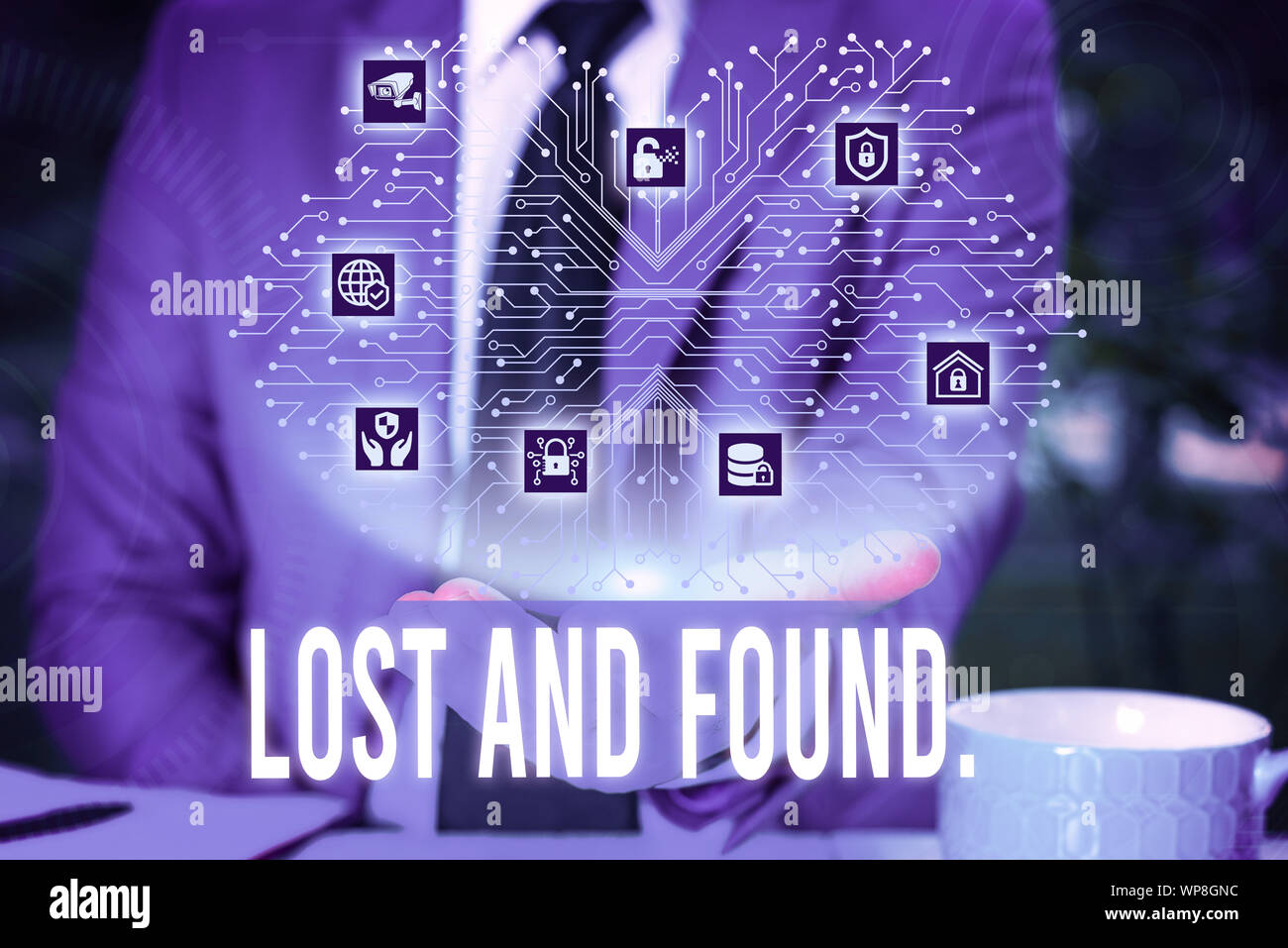 Handwriting text Lost And Found. Conceptual photo a place where lost ...