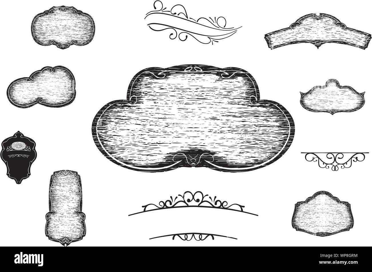 Blanks Stock Vector Images - Alamy