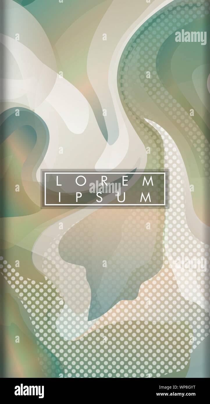 Abstract liquid pattern as background. portrait vector background ...