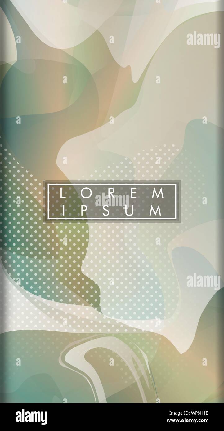 Abstract liquid pattern as background. portrait vector background ...