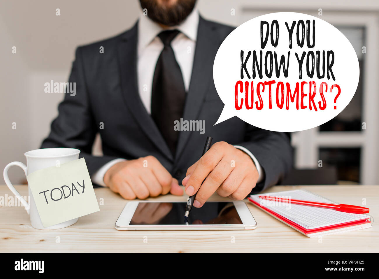 Writing Note Showing Do You Know Your Customers Question Business Concept For Asking To