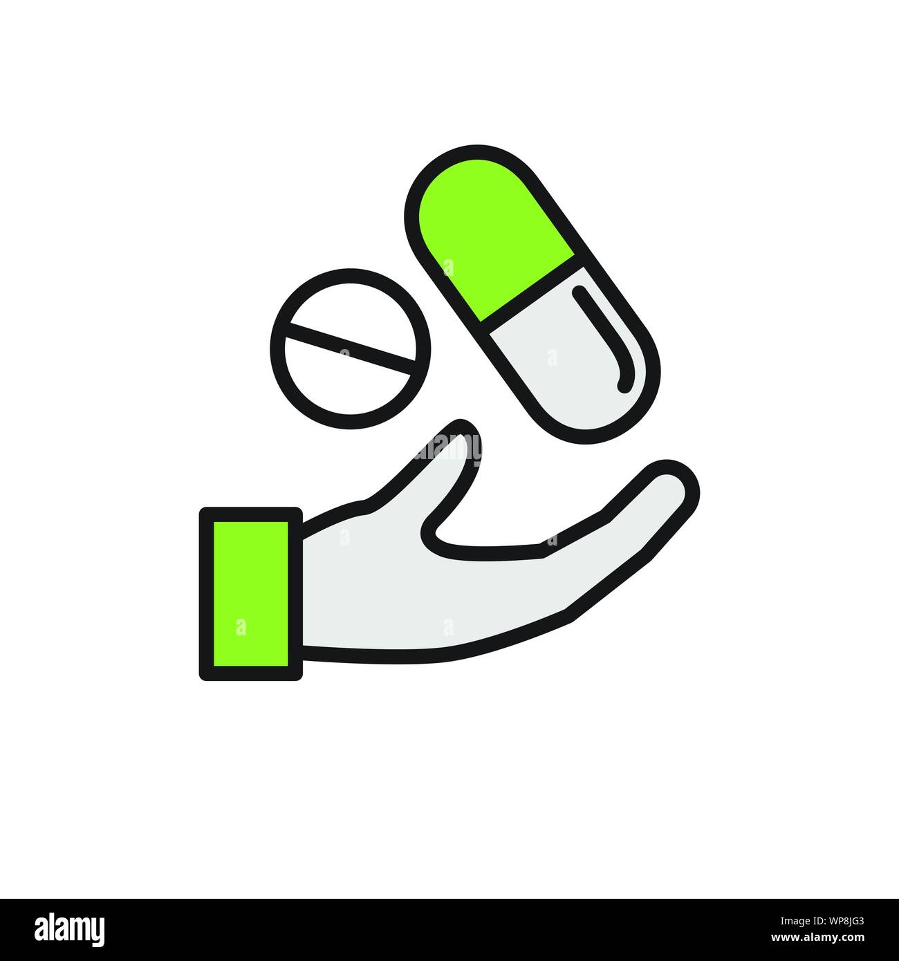 Capsules syringe Stock Vector Images - Alamy