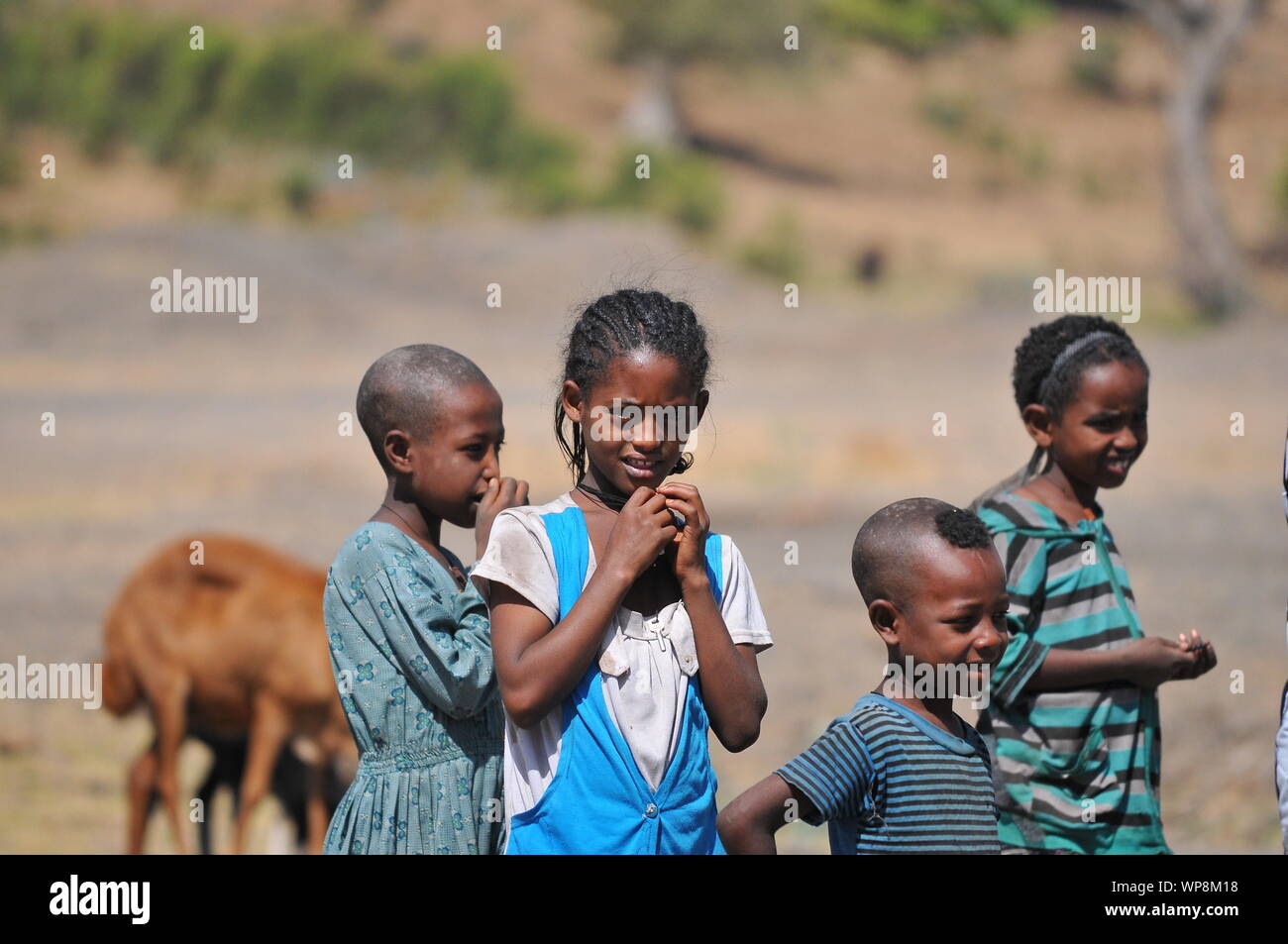 Ethiopian children playing hi-res stock photography and images - Alamy