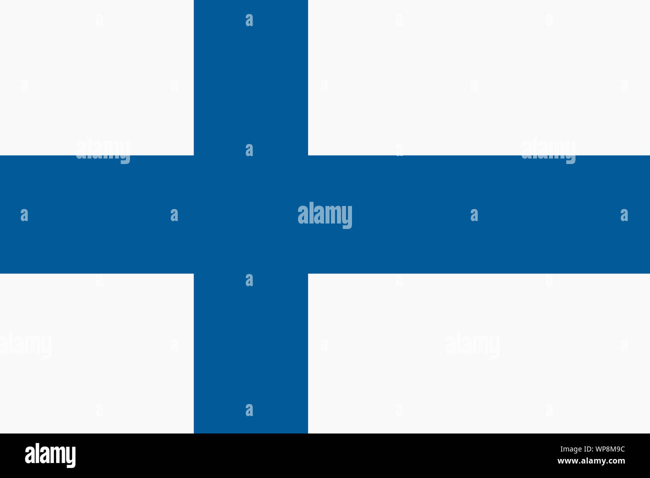 White finland flag hi-res stock photography and images - Alamy