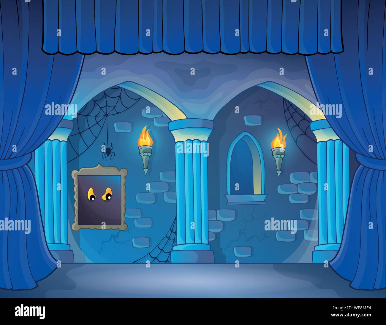 Entertainment interior Stock Vector Images - Alamy