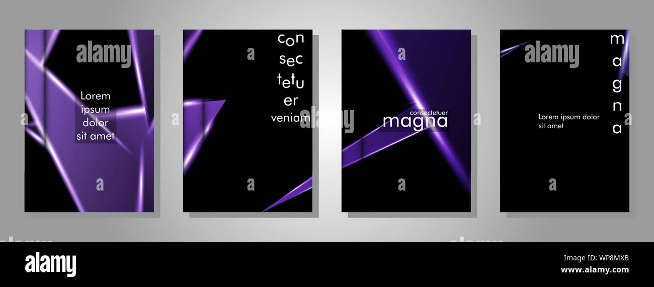 Minimal cover design. Triangular shape vector design background ...