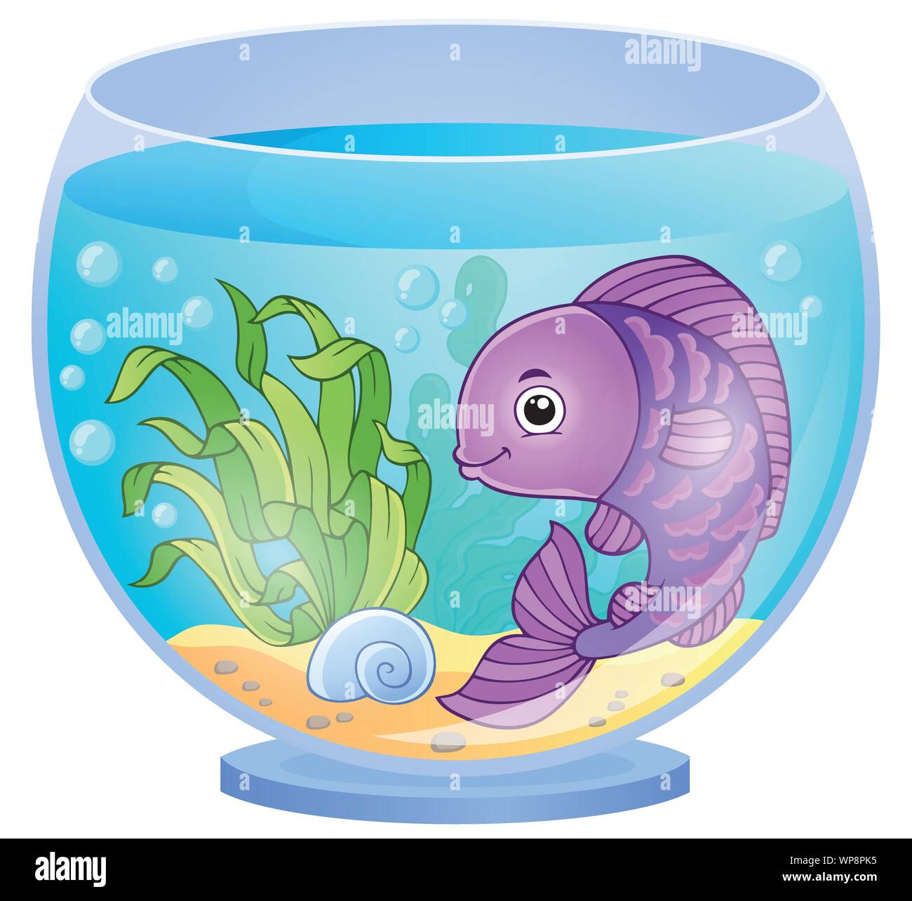 Aquarium theme image 6 Stock Vector Image & Art - Alamy