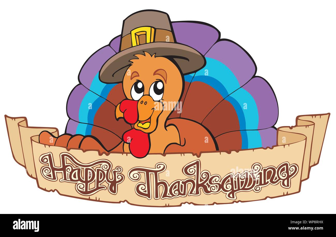 Happy Thanksgiving theme 1 Stock Vector Image & Art - Alamy
