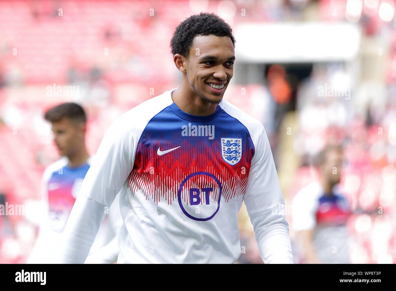 London, UK. 05th Sep, 2019. Trent Alexander-Arnold of England before ...