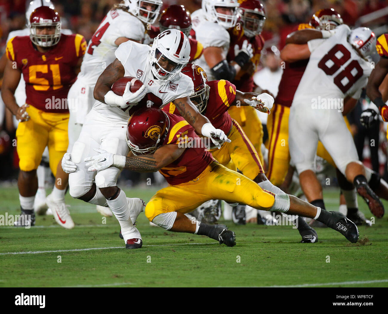 September 07, 2019 Stanford Cardinal running back Dorian Maddox (28 ...