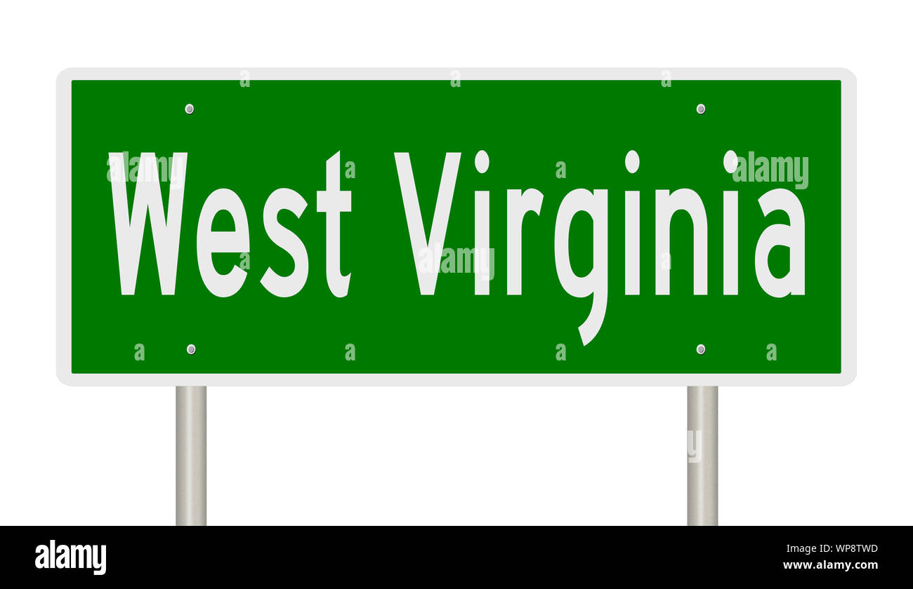 West virginia highway sign hi-res stock photography and images - Alamy