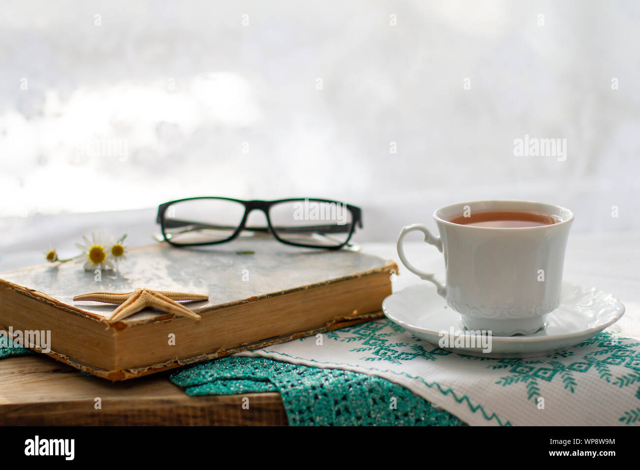 Old book and reading book at home Stock Photo - Alamy