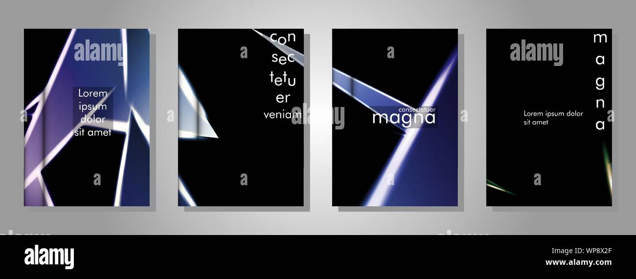 Minimal cover design. Triangular shape vector design background ...