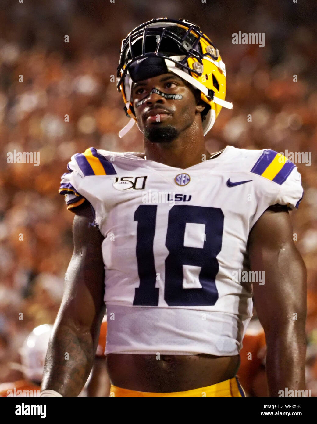 March 9, 2019. K'Lavon Chaisson #18 of the LSU Tigers in action vs the ...