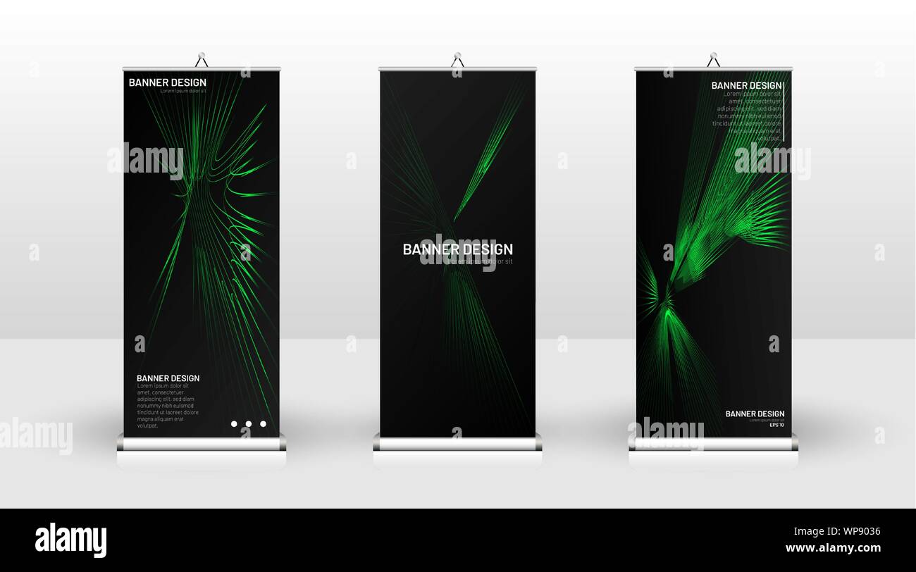 Vertical banner template design. can be used for brochures, covers ...