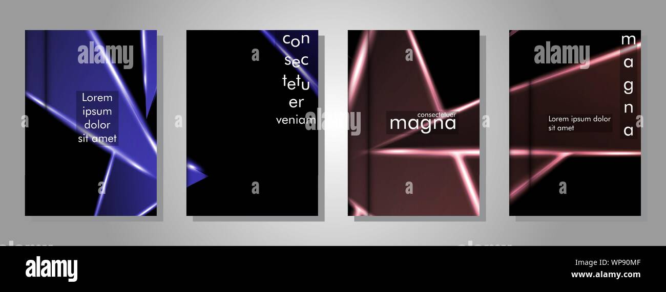 Minimal cover design. Triangular shape vector design background ...